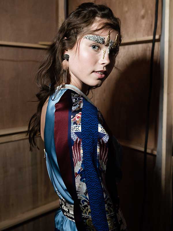 Mercedes-Benz Fashion Week Camilla Orbe hair and makeup